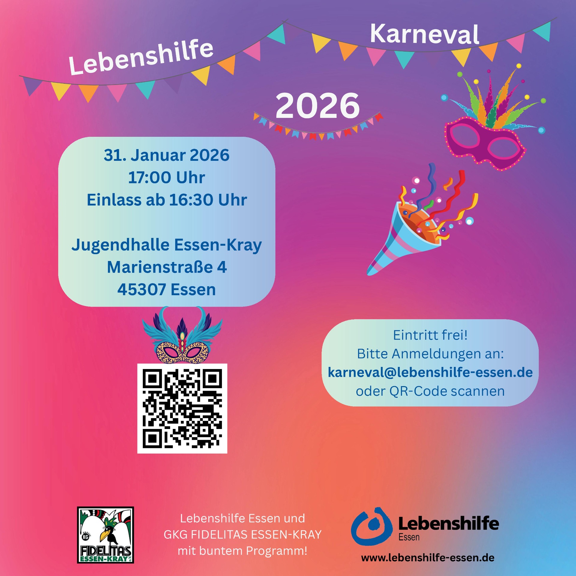 Karneval 2026 - Lebenshilfe Essen e.V.